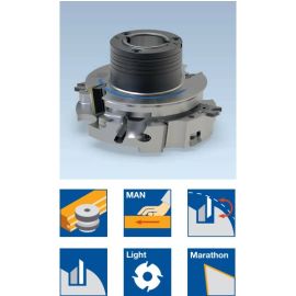 Turnblade ProfilCut Q profile cutterhead set for internal door...